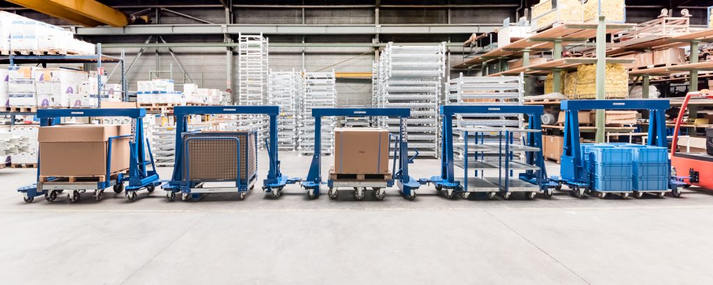 Milkrun, trains monotraces, chariots de manutention, AGV - ManuLine